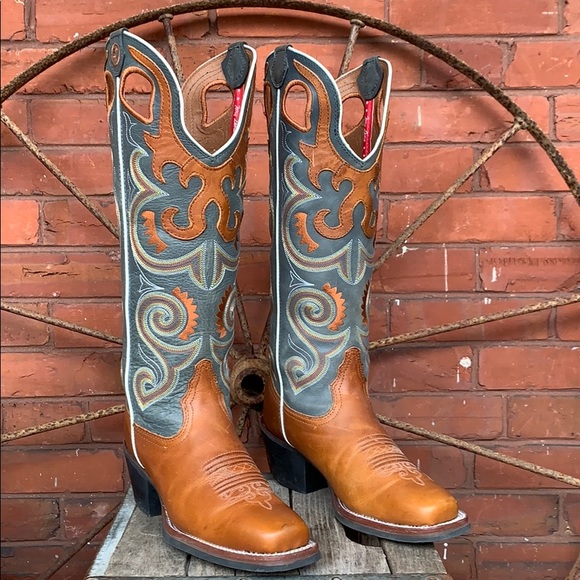 Tony Lama | Shoes | Tony Lama Buckaroo 3r Rr20l Tall Knee High Boots ...